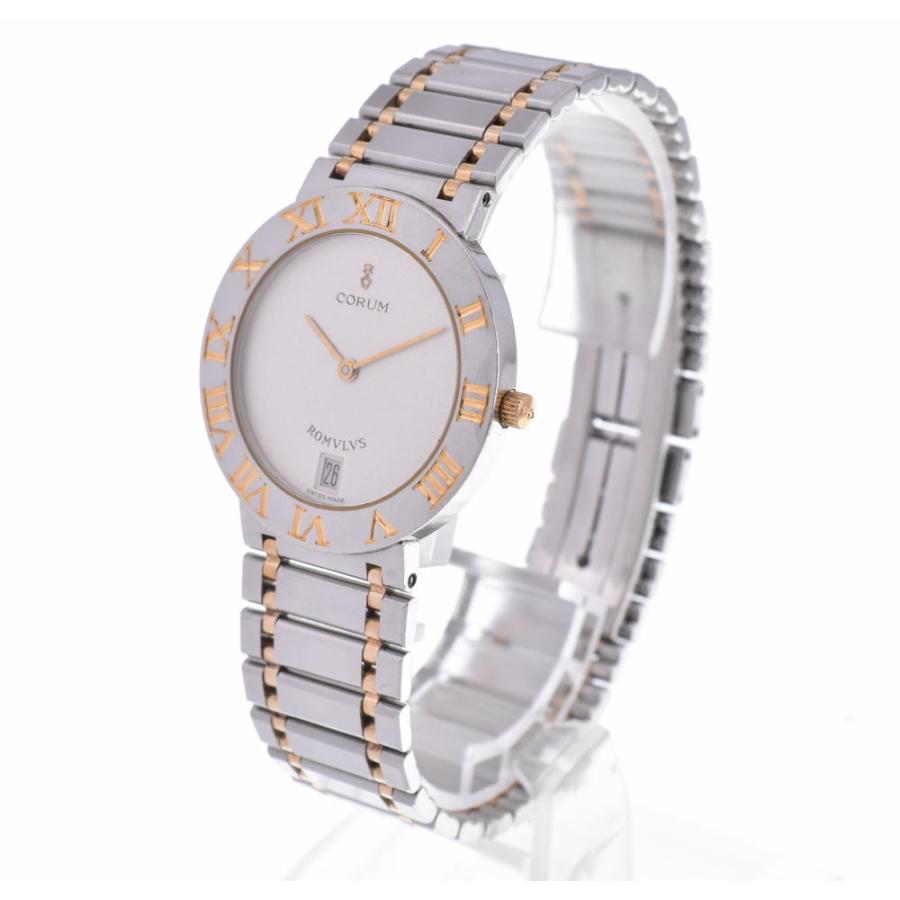 ☆良品【CORUM】コルム ロムルス 43.903.21V48 SS/K18YG クォーツ メンズ Q#114001 : 114001 : aonohappa - 通販 - Yahoo!ショッピング
