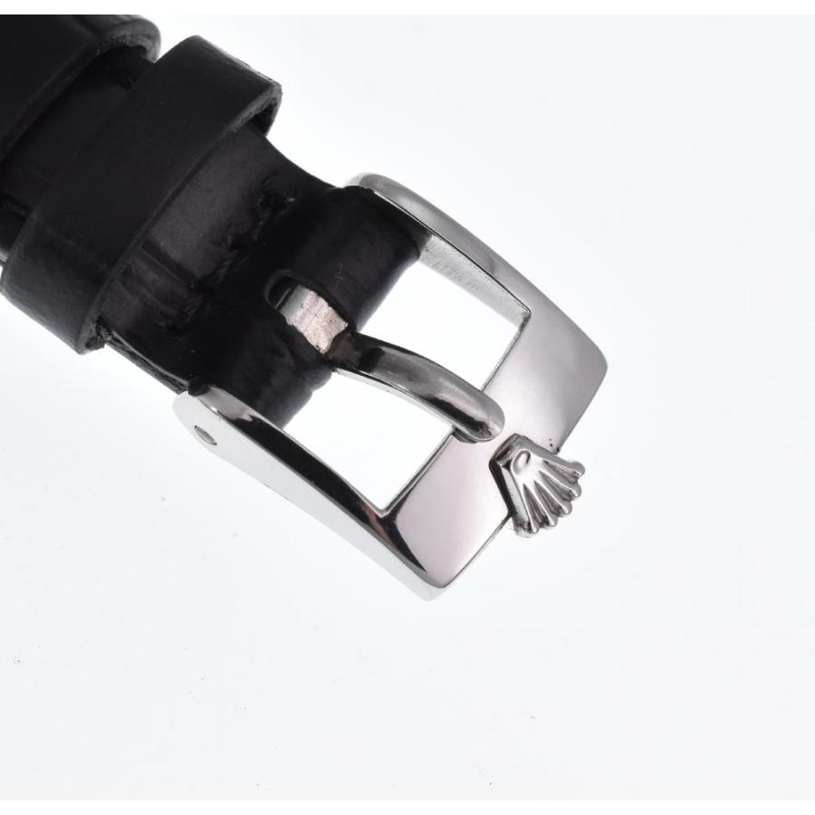 ☆良品【ROLEX】ロレックス チェリーニ 3803 K18WG/レザー Cal.1600 手巻き レディース B#114019 : ...