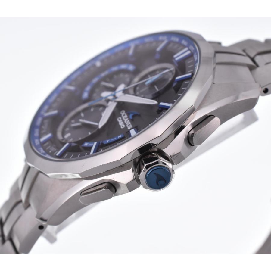 CASIO（カシオ） ☆良品【CASIO】カシオ オシアナス マンタ OCW-S3000-1AJF チタン ソーラー電波 メンズ B# ...