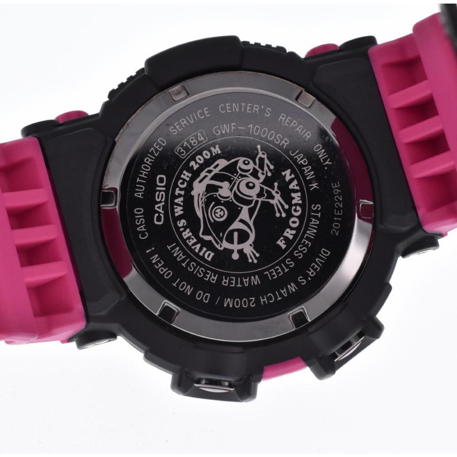 CASIO ☆良品【CASIO】カシオ G-SHOCK フロッグマン メン・イン・サンライズパープル GWF-1000SR-4 ソーラー電波 ...