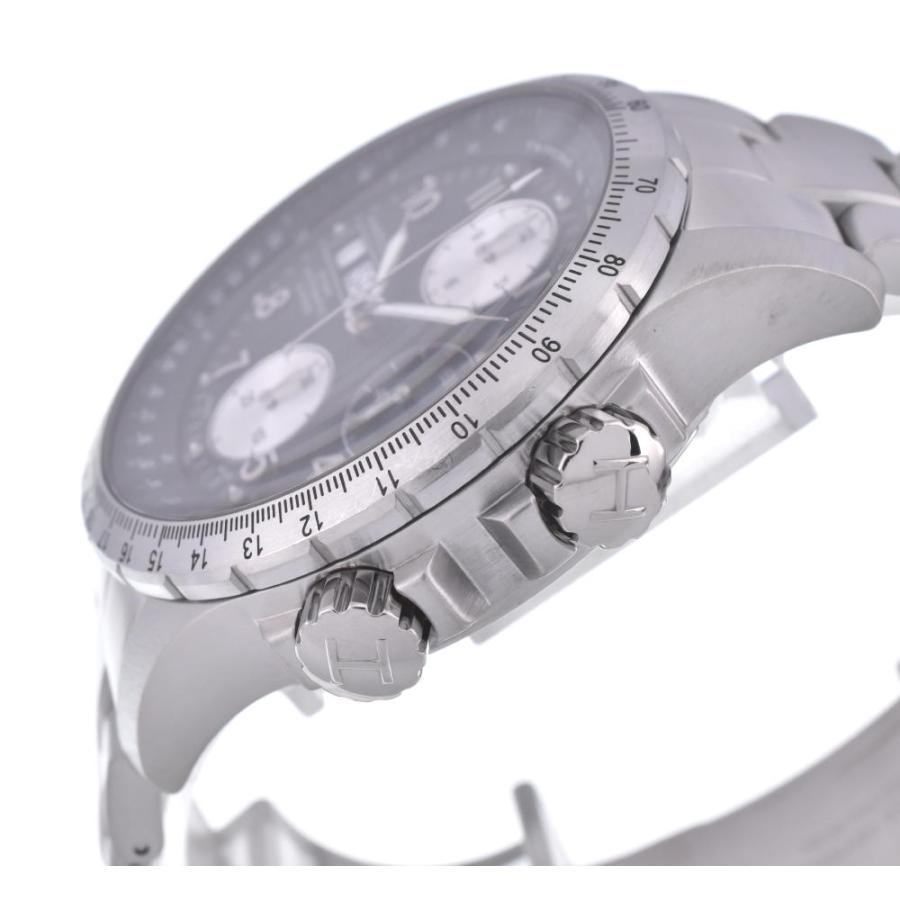 ☆美品【HAMILTON】ハミルトン カーキ X-ウィンド H776160 クロノグラフ 自動巻き メンズ G#115355 :115355 ...