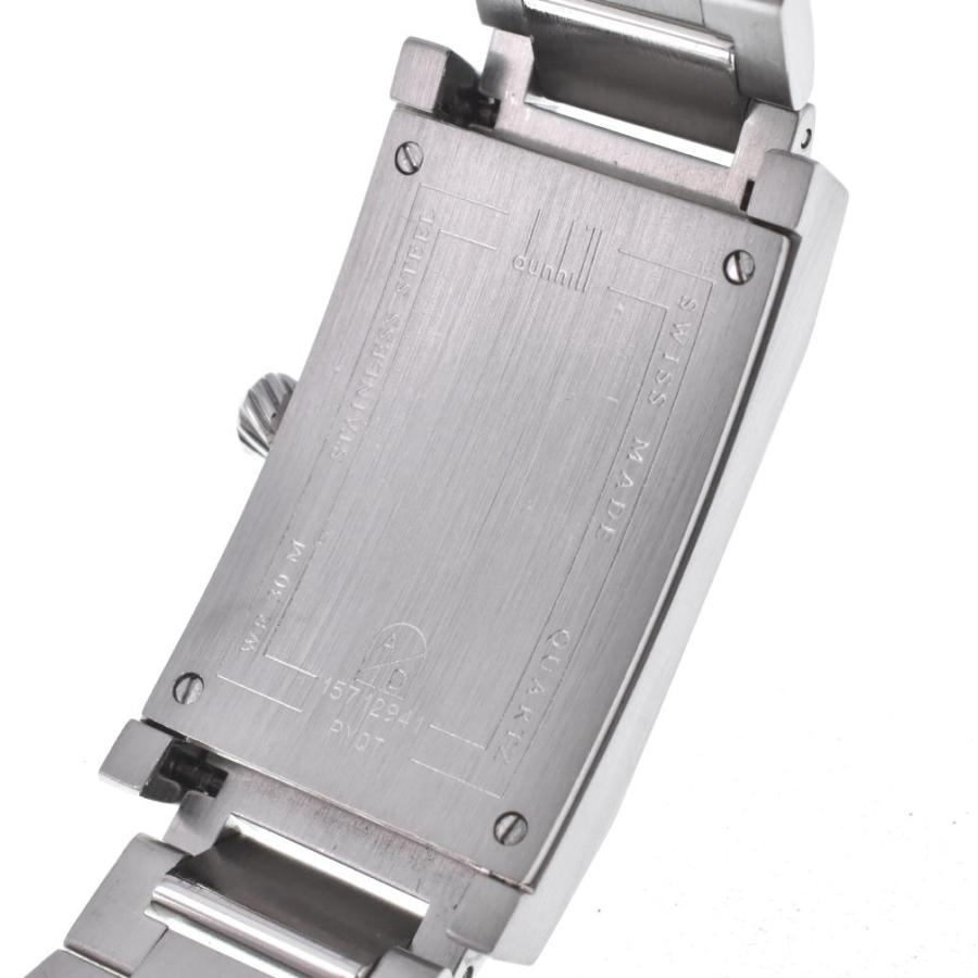 dunhill ☆良品【Dunhill】ダンヒル ダンヒリオン 8014 デイト SS クォーツ メンズ A#116879 ...