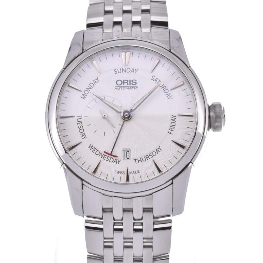 ☆良品【ORIS】オリス アートリエ スモールセコンド ポインターデイト 7666 自動巻き メンズ L#116905 :116905:aonohappa - 通販 - Yahoo!ショッピング