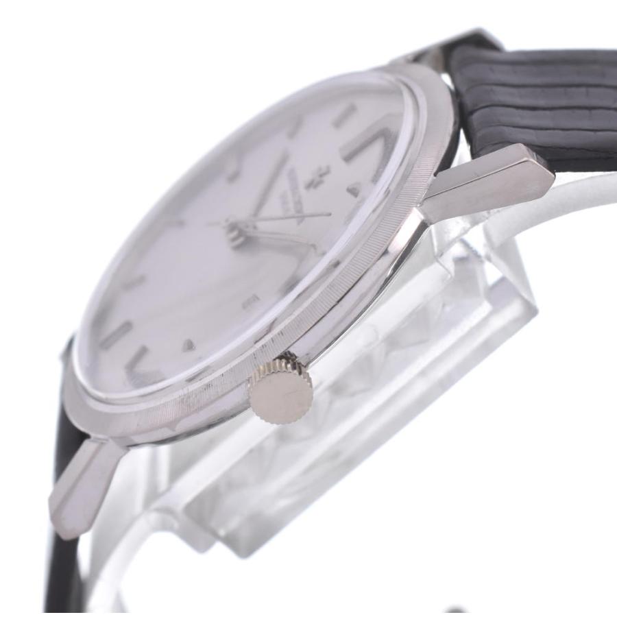 VACHERON CONSTANTIN ☆良品【VACHERON CONSTANTIN】ヴァシュロン・コンスタンタンRef.6406 K18WG/レザー Cal.K1002 手巻き メンズ ...