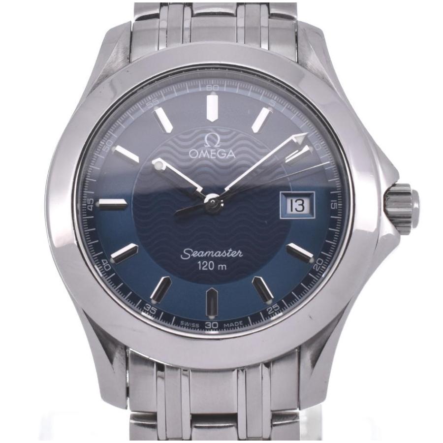OMEGA ☆良品【OMEGA】オメガ シーマスター 120M 2511.81 デイト クォーツ メンズ H#117703 ...