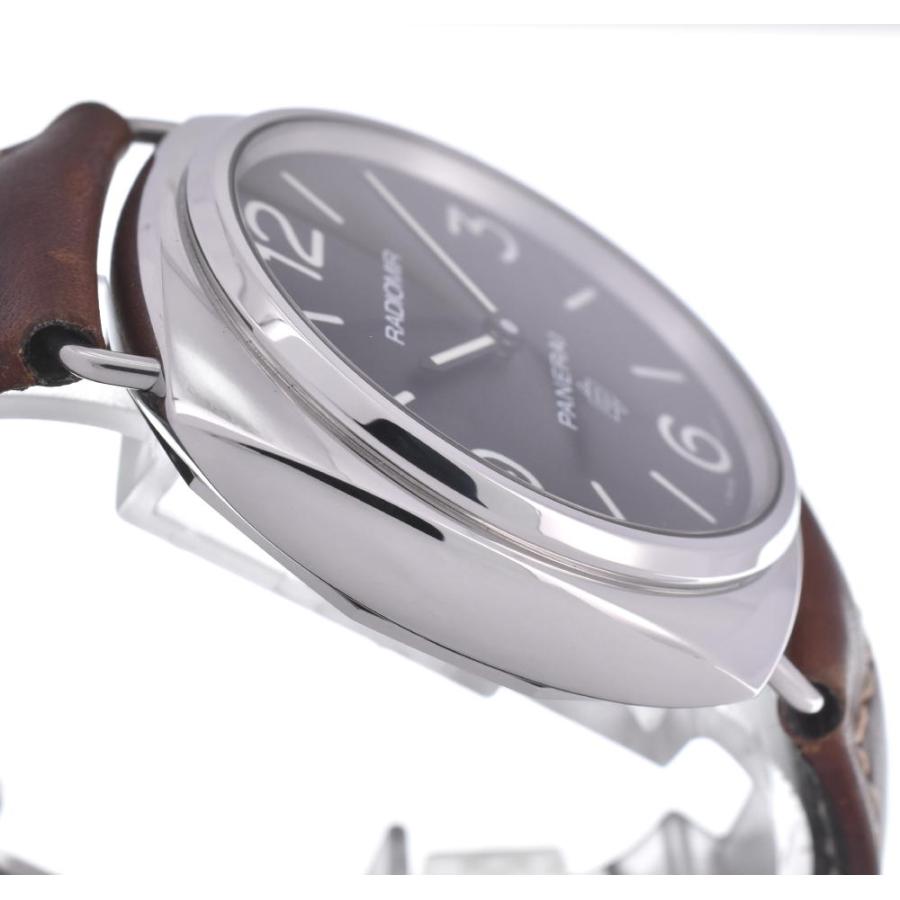☆美品【PANERAI】パネライ ラジオミール・ベース ロゴ 3デイズ PAM00753 手巻き メンズ O#117748 :117748 ...