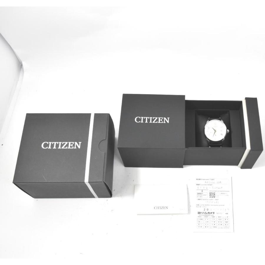 CITIZEN ☆美品【CITIZEN】シチズン シグネチャー コレクション NB3020-08A/9184-T027407 銀箔漆文字盤 自動巻き メンズ N#117934 ...