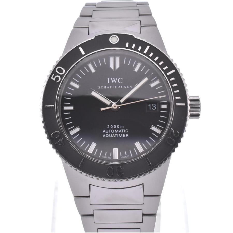 IWC SCHAFFHAUSEN ★保証書付 【IWC SCHAFFHAUSEN】IWC GST アクアタイマー IW353602 自動巻き メンズ O#117973 : aonohappa ...