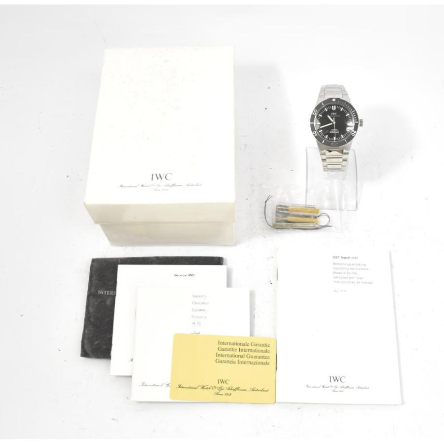 IWC SCHAFFHAUSEN（IWCシャフハウゼン） ★保証書付 【IWC SCHAFFHAUSEN】IWC GST アクアタイマー ...