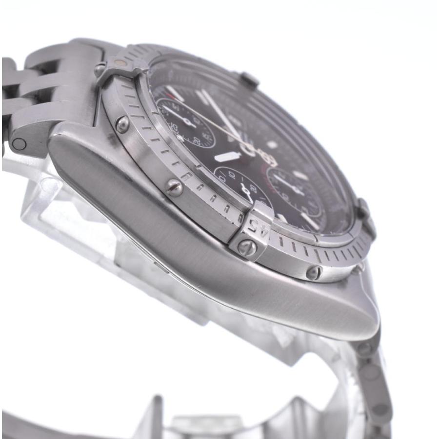☆良品【BREITLING】ブライトリング クロノマット ブラックバード A13050.1 自動巻き メンズ P#118019 :118019 ...