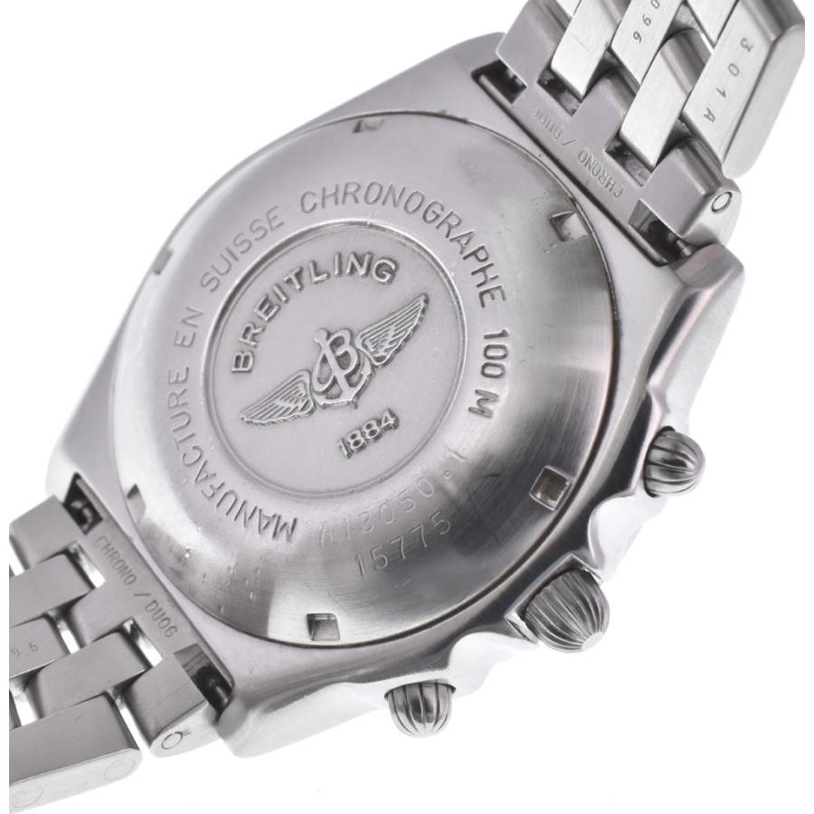 ☆良品【BREITLING】ブライトリング クロノマット ブラックバード A13050.1 自動巻き メンズ P#118019 :118019 ...