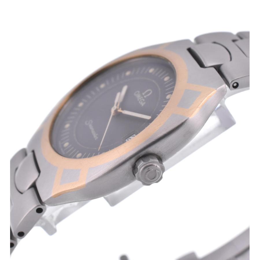 ☆良品【OMEGA】オメガ シーマスター ポラリス デイト SS/K18 クォーツ メンズ N#118051 :118051:aonohappa - 通販 - Yahoo!ショッピング