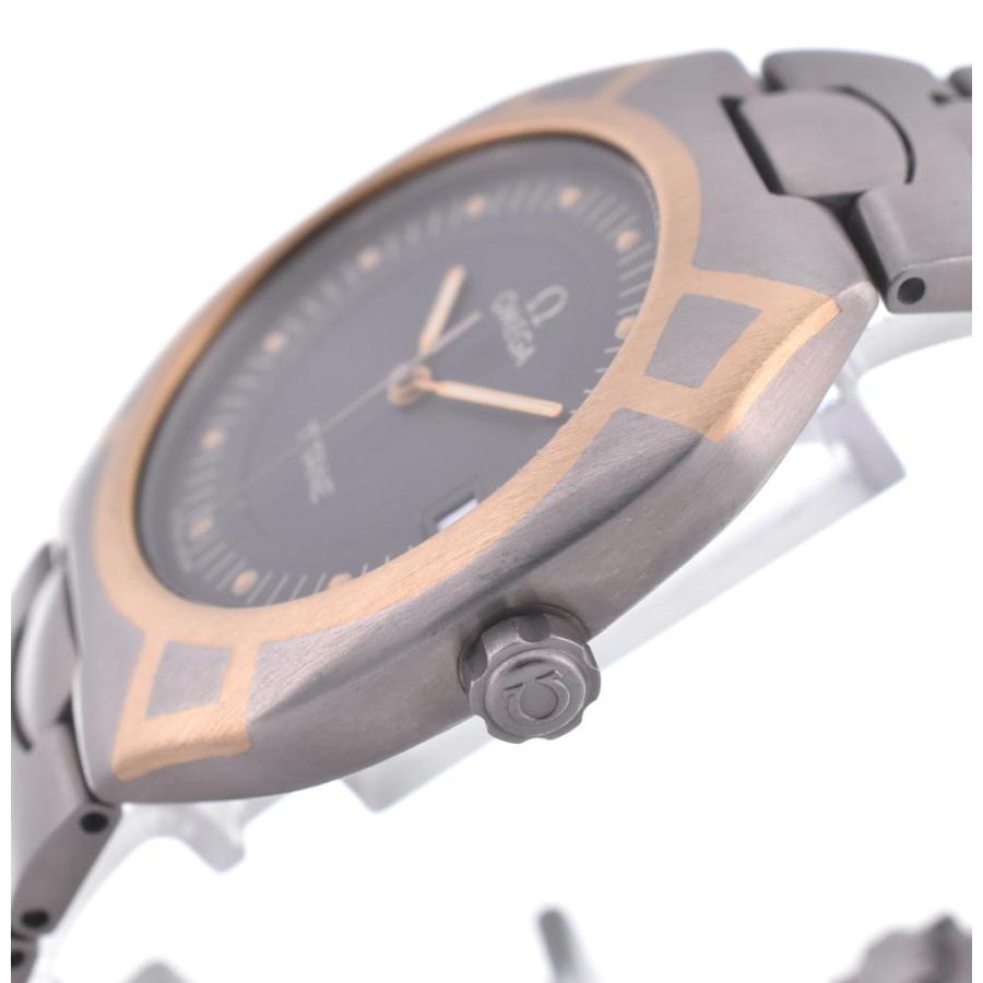 OMEGA 【OMEGA】オメガ シーマスター ポラリス 5814.40 K18/チタン デイト クォーツ メンズ O#118065 : aonohappa - 通販 - Yahoo!ショッピング