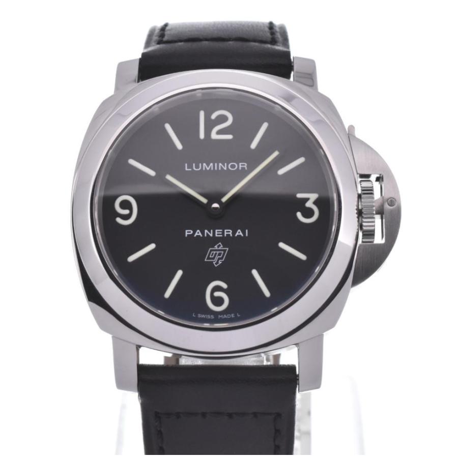 ☆美品【PANERAI】パネライ ルミノールベース ロゴ PAM00000 手巻き メンズ P#118176 :118176 ...
