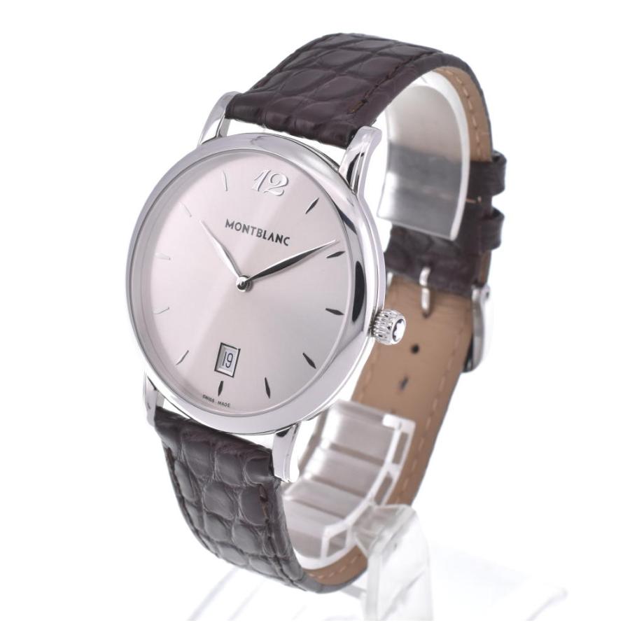 ☆美品★保証書付 【MONTBLANC】モンブラン スター クラッシック MB108770 スモールセコンド クォーツ メンズ P ...