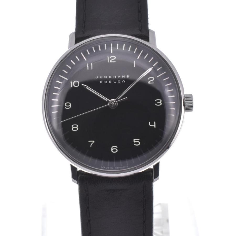 Junghans ☆良品【JUNGHANS】ユンハンス マックスビル 027/3702.00 手巻き ユニセックス B#118880 : aonohappa - 通販 - Yahoo!ショッピング