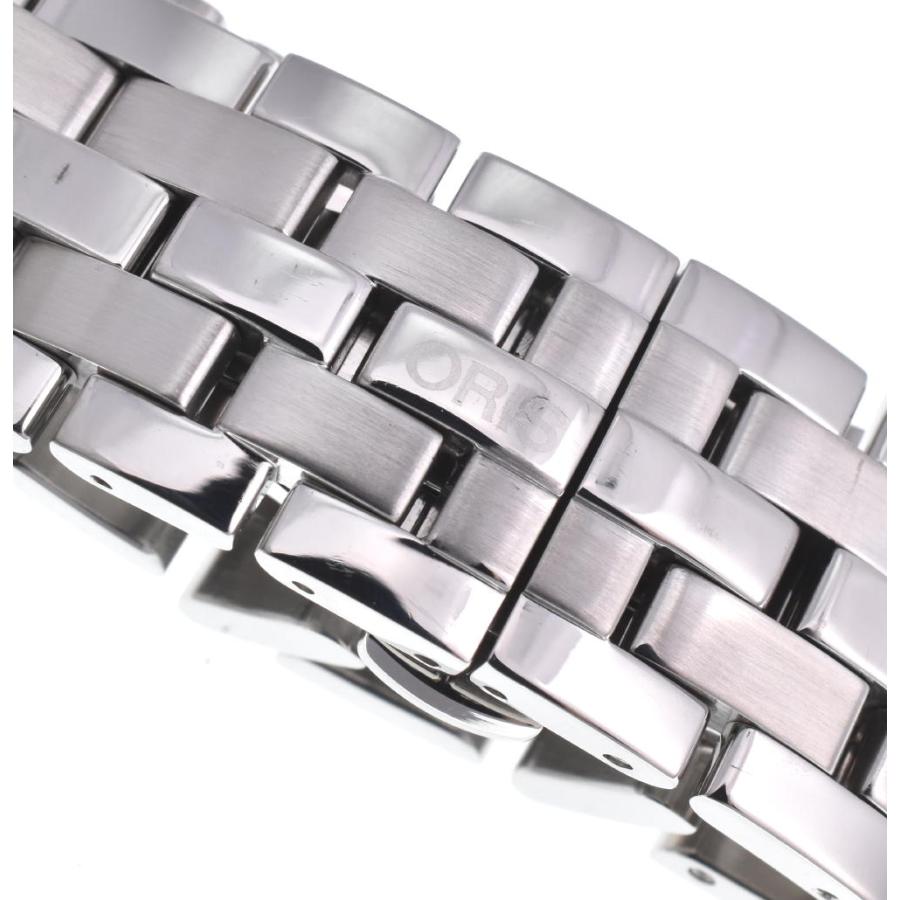 ORIS ★保証書付 【ORIS】オリス リプルカレンダー ムーンフェイズ 7546A 自動巻き メンズ J#119174 ...