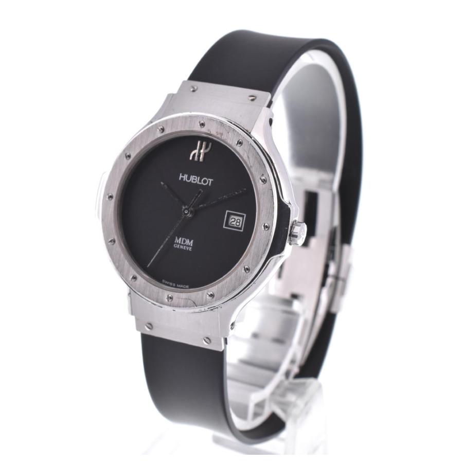 HUBLOT（ウブロ） 【HUBLOT】ウブロ MDM 1400.100.1 SS/ラバー クォーツ ボーイズ D#119420 ...