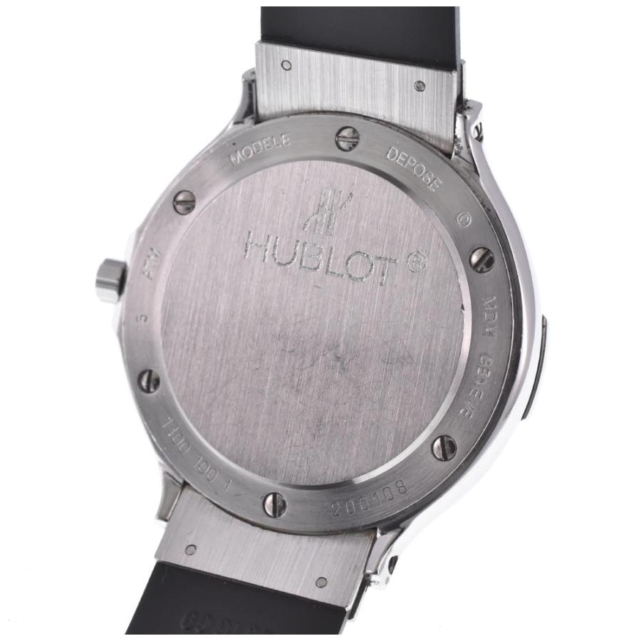 HUBLOT（ウブロ） 【HUBLOT】ウブロ MDM 1400.100.1 SS/ラバー クォーツ ボーイズ D#119420 ...