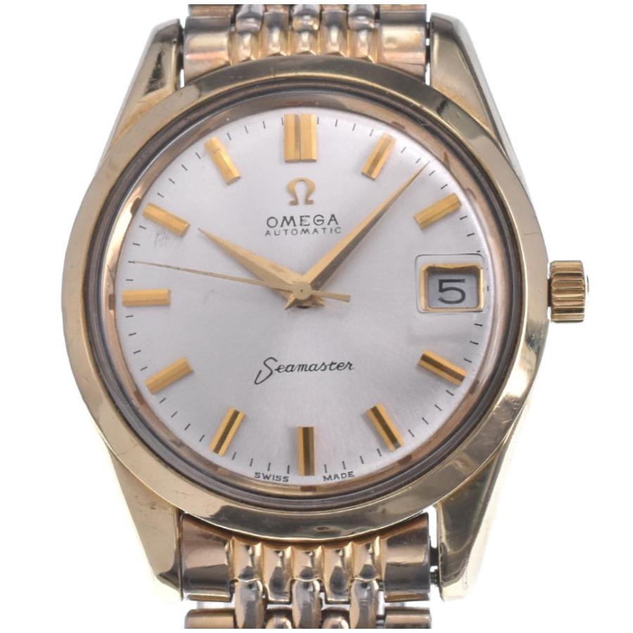 【OMEGA】オメガ ヴィンテージ シーマスター デイト 166010-63 Cal.562 自動巻き メンズ G#119466 : ...