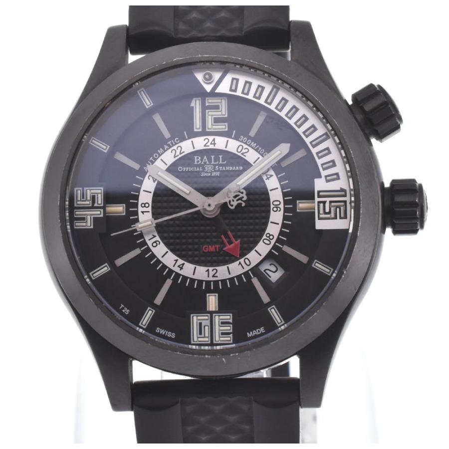☆良品【BALLWATCH】ボールウォッチ エンジニアマスターII ダイバーGMT DG1020A 自動巻き メンズ H#119480 ...