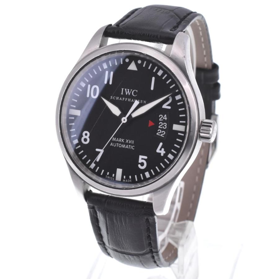 【IWC SCHAFFHAUSEN】IWC パイロットウォッチ マーク XVII IW326501 自動巻き メンズ H#119911 : ...