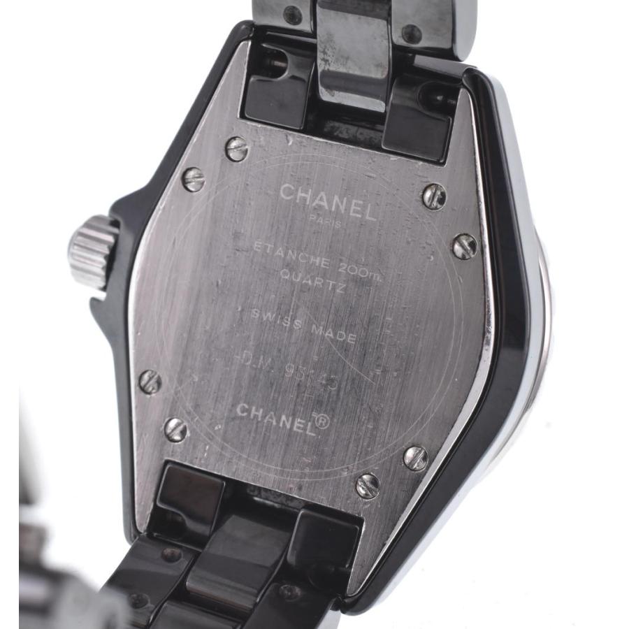 【CHANEL】シャネル J12 33mm H0682 セラミック クォーツ レディース M#120126 :120126:aonohappa - 通販 - Yahoo!ショッピング