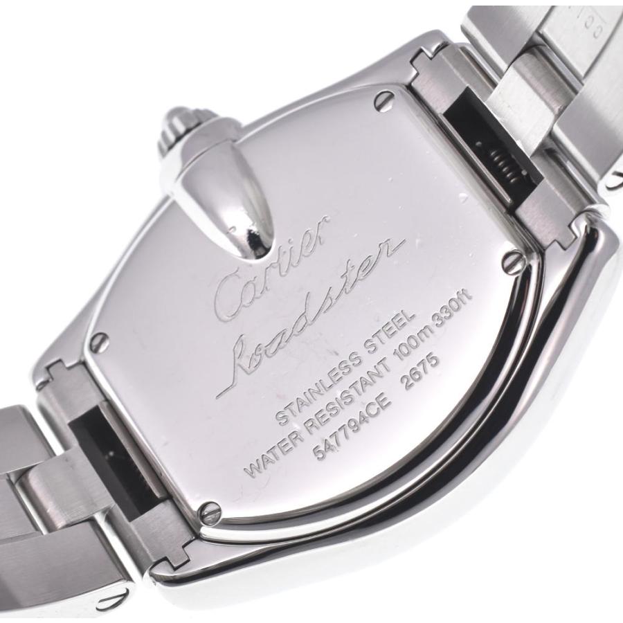☆良品★保証書付 【CARTIER】カルティエ ロードスター SM W62016V3 デイト クォーツ レディース K#120210 : ...
