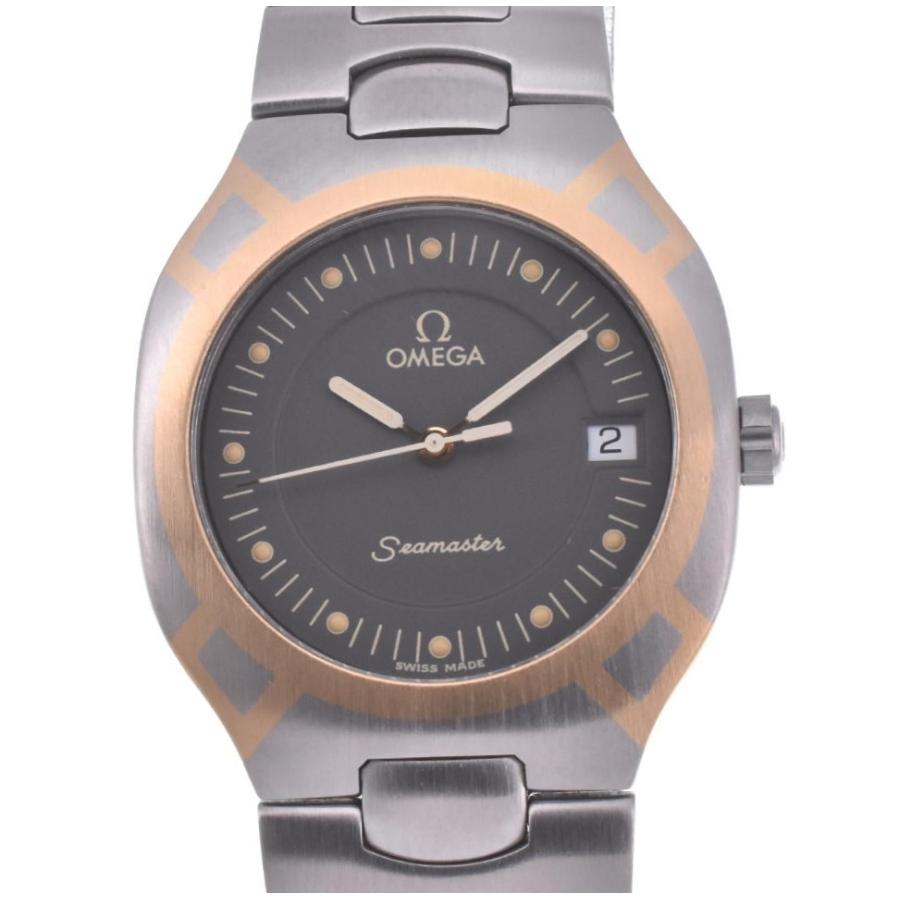 OMEGA ☆美品【OMEGA】オメガ シーマスター ポラリス 2510.40 デイト SS/K18 クォーツ メンズ K#120240 : aonohappa - 通販 - Yahoo!ショッピング