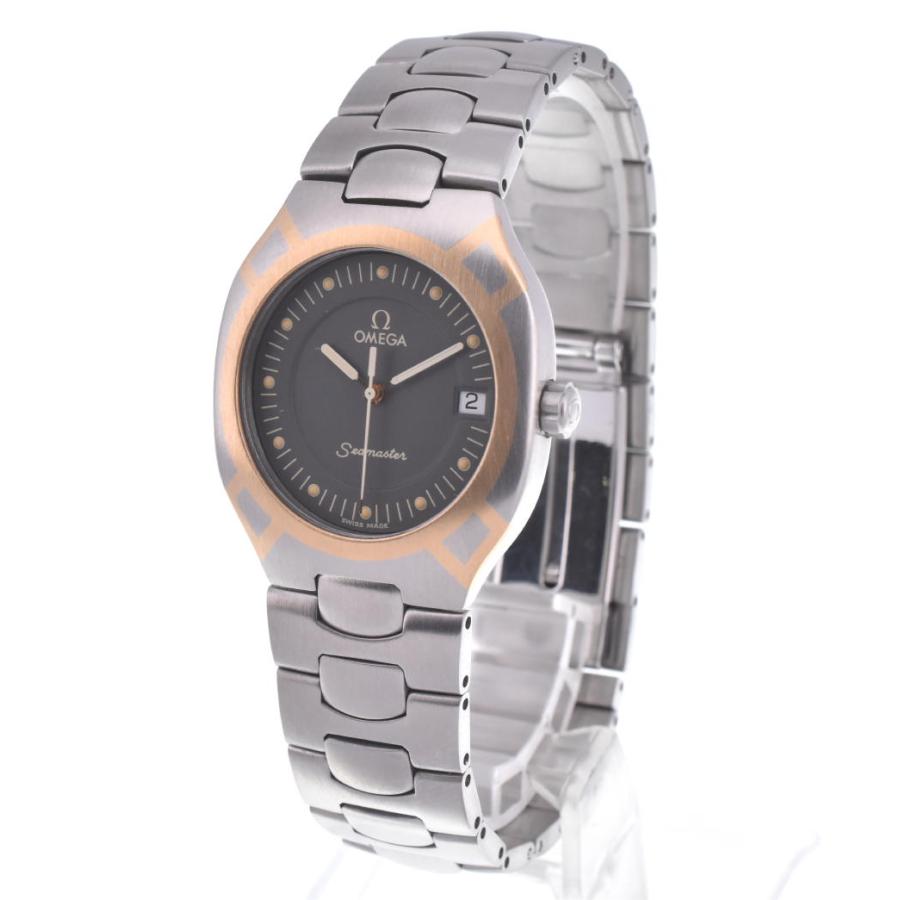 OMEGA ☆美品【OMEGA】オメガ シーマスター ポラリス 2510.40 デイト SS/K18 クォーツ メンズ K#120240 : aonohappa - 通販 - Yahoo!ショッピング