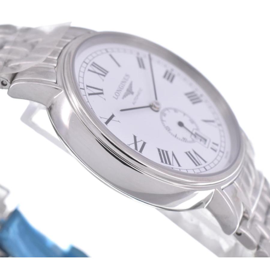 LONGINES ☆未使用品★保証書付 【LONGINES】ロンジン プレザンス L4.905.4.11.6 スモールセコンド デイト 裏スケ ...