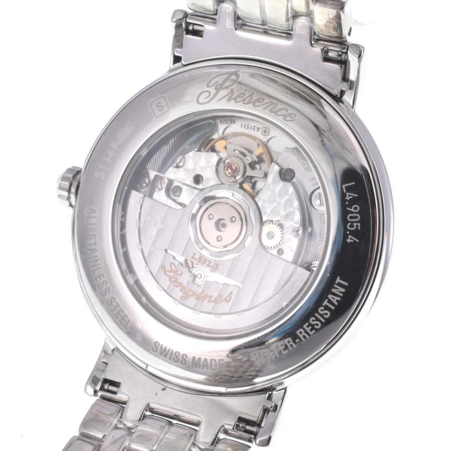 LONGINES ☆未使用品★保証書付 【LONGINES】ロンジン プレザンス L4.905.4.11.6 スモールセコンド デイト 裏スケ ...