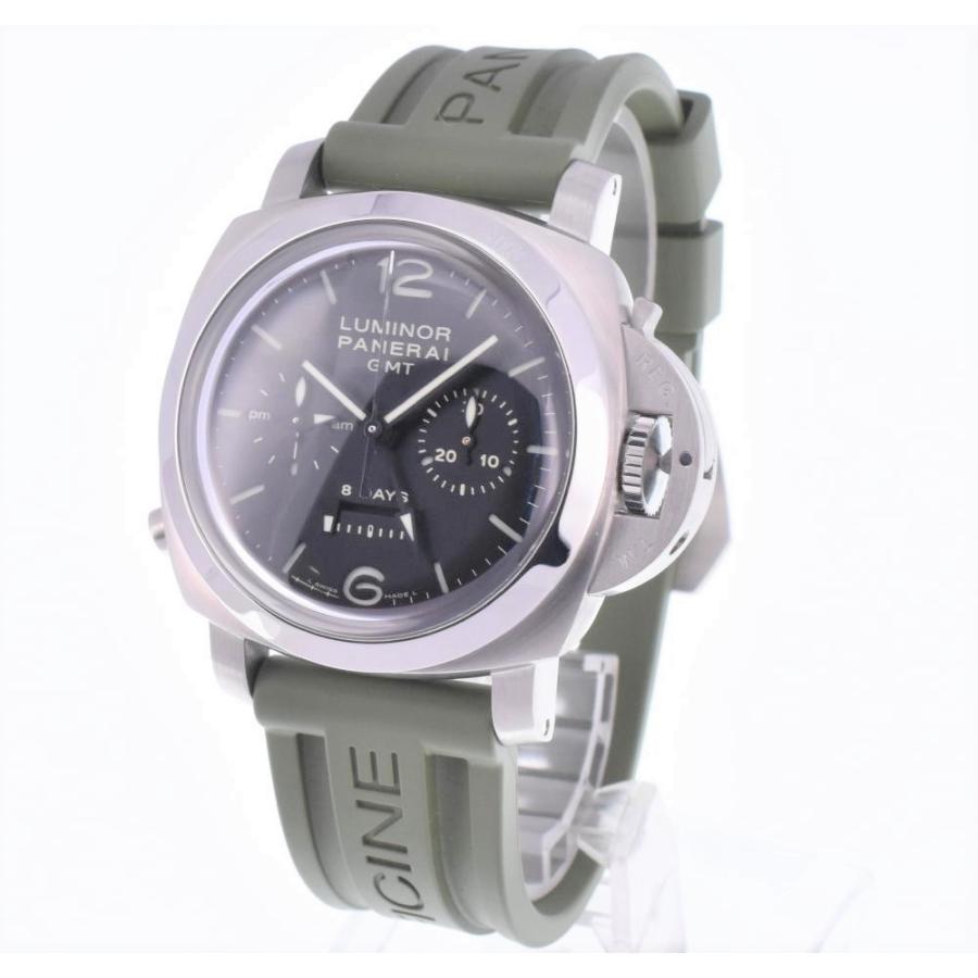 OFFICINE PANERAI ☆美品【PANERAI】パネライ ルミノール1950 8デイズ クロノ モノプルサンテ GMT ...