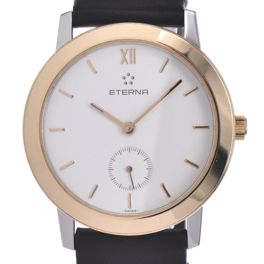 エテルナ ☆良品【Eterna】エテルナ 3300.47 YG ベゼル スモールセコンド 手巻き メンズ L#120604 ...