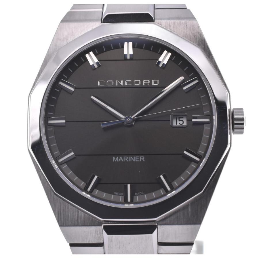 CONCORD ☆美品【Concord】コンコルド マリーナ 05.1.14.1093 デイト クォーツ メンズ L#120648 ...