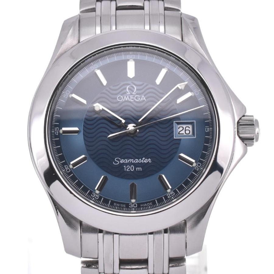 OMEGA オメガ 2511.81 シーマスター 120M デイト クォーツ メンズ 良品 D#120699 : aonohappa - 通販 - Yahoo!ショッピング