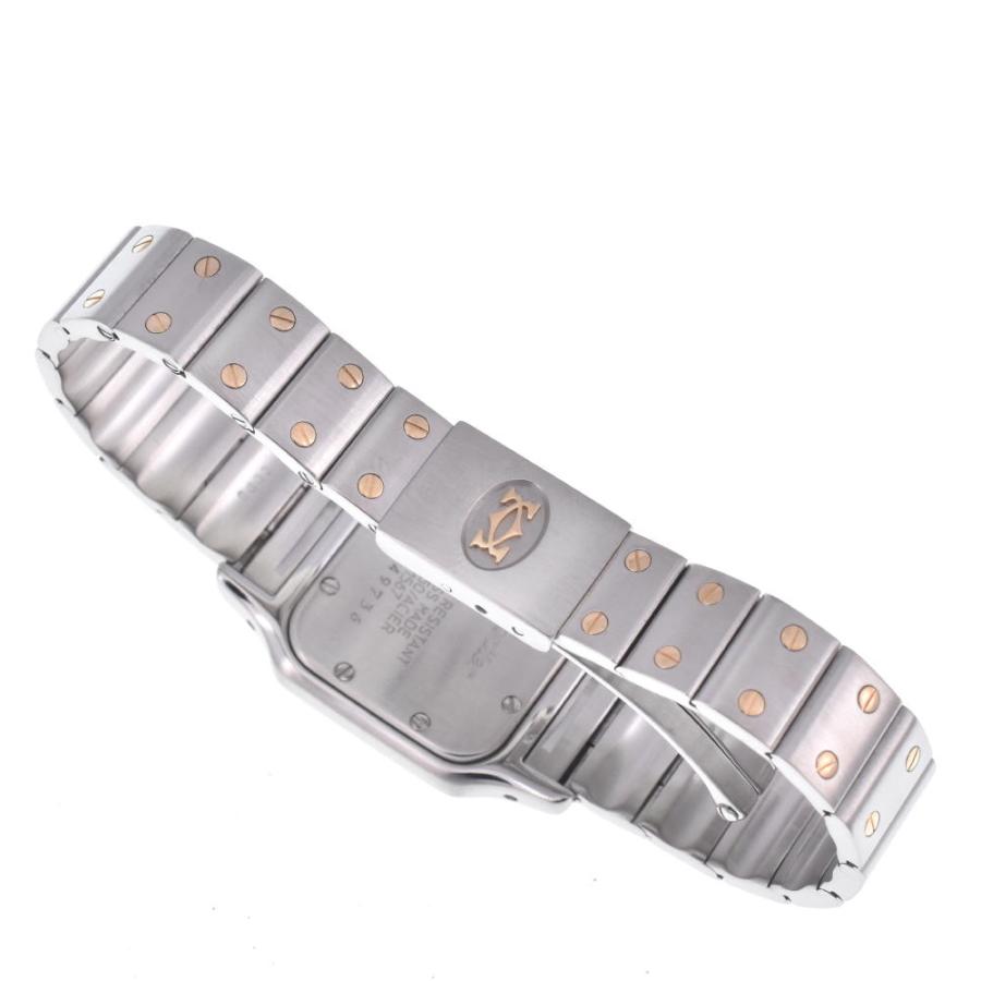 Cartier ☆良品【CARTIER】カルティエ サントスガルベ SM W20012C4/1567 SS/K18 クォーツ レディース ...