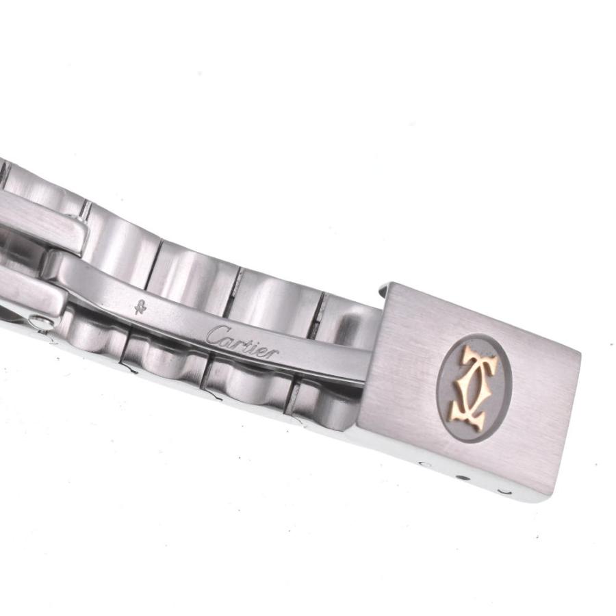 Cartier ☆良品【CARTIER】カルティエ サントスガルベ SM W20012C4/1567 SS/K18 クォーツ レディース ...