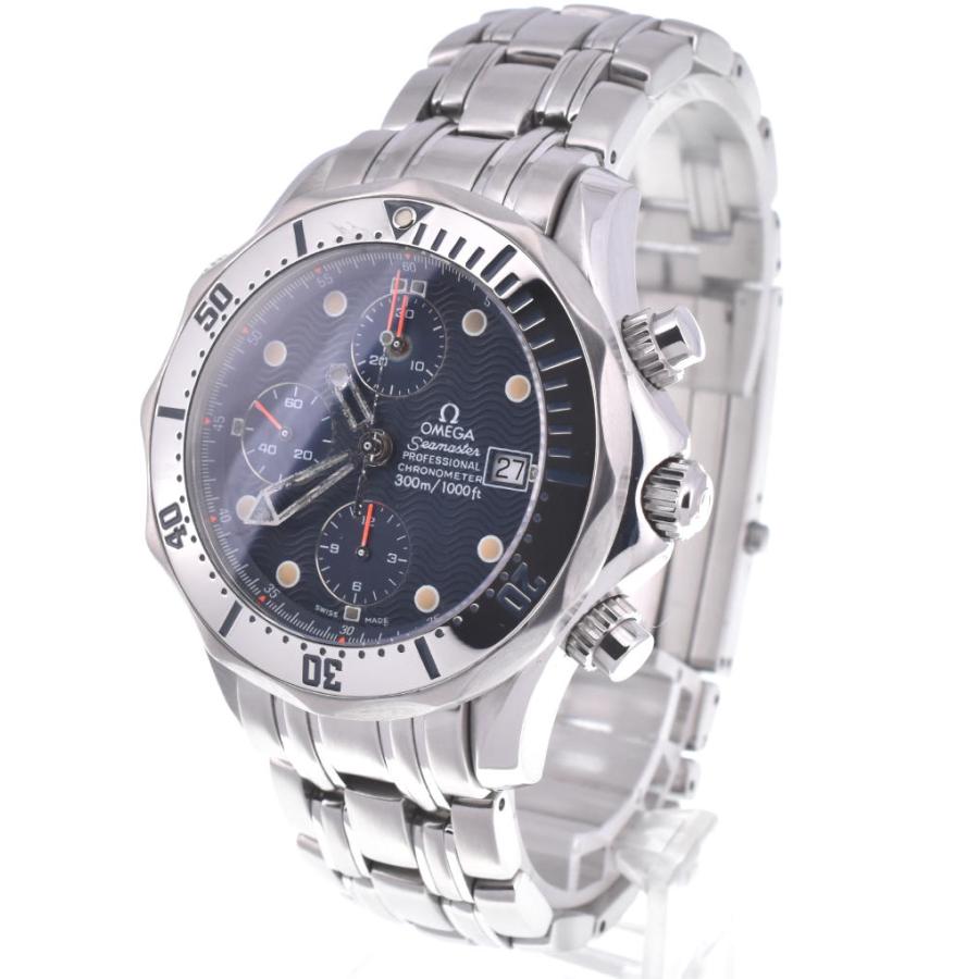 OMEGA オメガ 2598.80 シーマスター 300M クロノグラフ 自動巻き メンズ P#121088 : aonohappa - 通販 - Yahoo!ショッピング