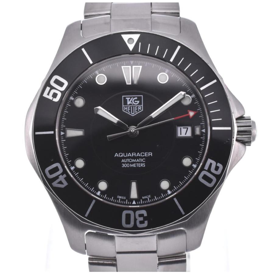 TAG HEUER ☆良品【TAG HEUER】タグホイヤー アクアレーサー WAB2010 デイト 自動巻き メンズ O#121206 ...