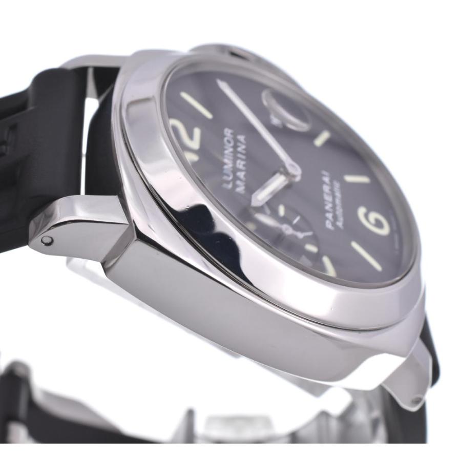 OFFICINE PANERAI ☆良品★保証書付 【PANERAI】パネライ ルミノールマリーナ PAM00104 デイト 自動巻き メンズ ...