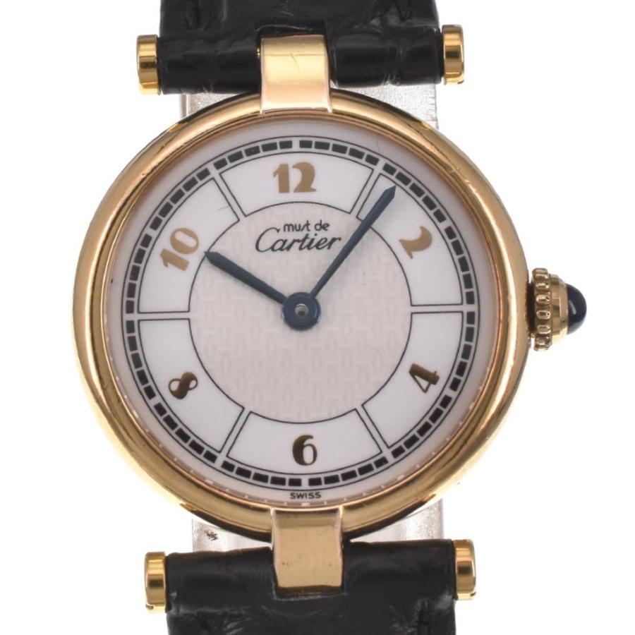Cartier カルティエ CARTIER 1851 マスト VLC SV925（GP)/レザー クォーツ レディース 良品 P#121291 : aonohappa - 通販 - Yahoo ...