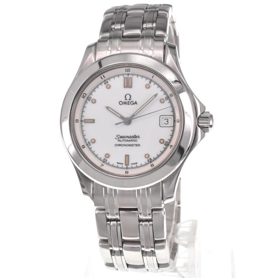 オメガ OMEGA 2501.20 シーマスター クロノメーター デイト 自動巻き メンズ 良品 J#121339 :121339 ...