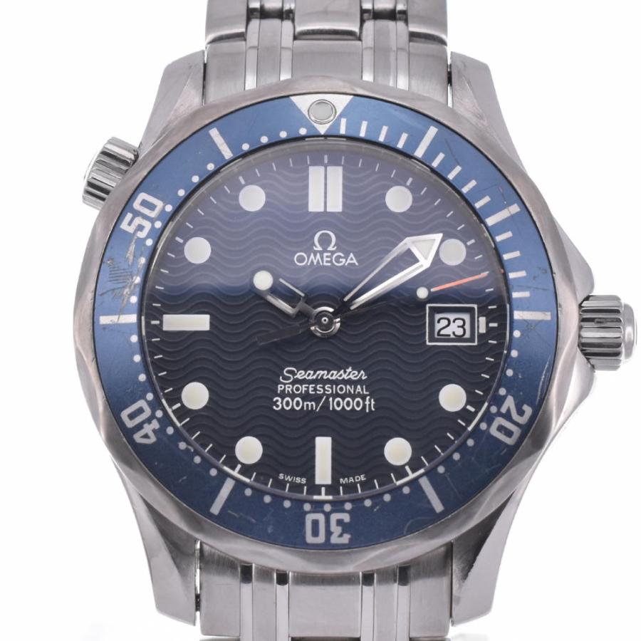 OMEGA オメガ 2561.80 シーマスター プロフェッショナル 300M デイト クォーツ ボーイズ 保証書付き K#121573 : aonohappa - 通販 - Yahoo!ショッピング
