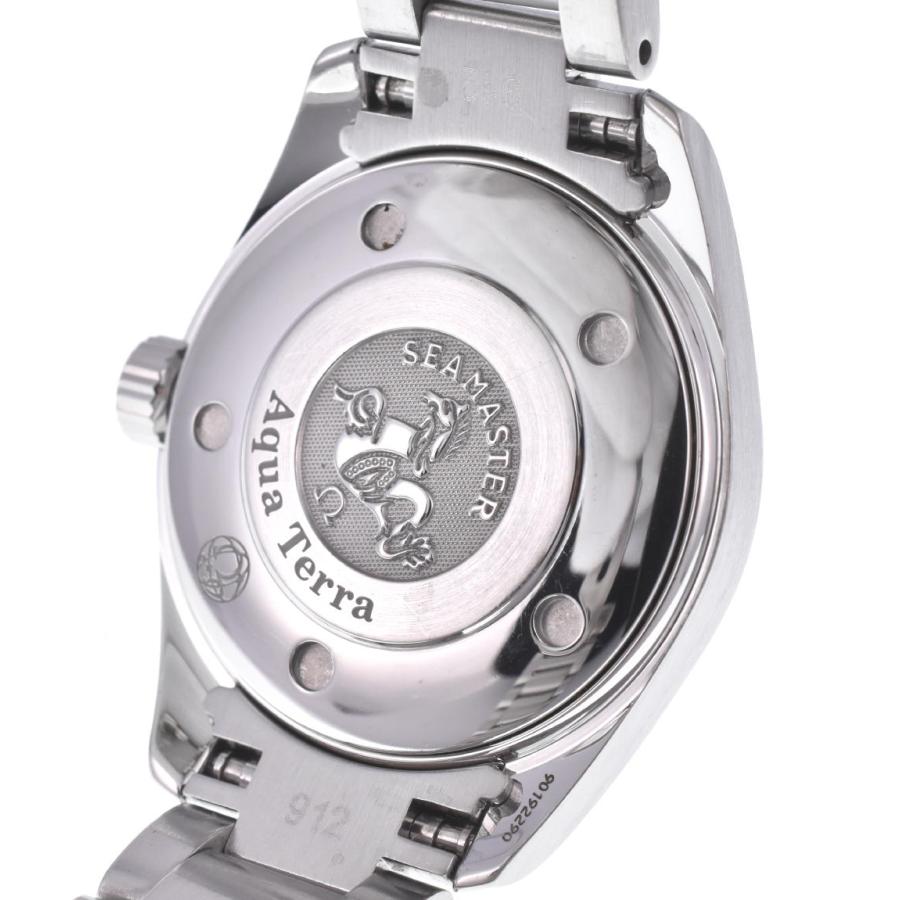 オメガ OMEGA 2577.50 シーマスター アクアテラ デイト クォーツ レディース 良品 箱付き P#121625 :121625 ...