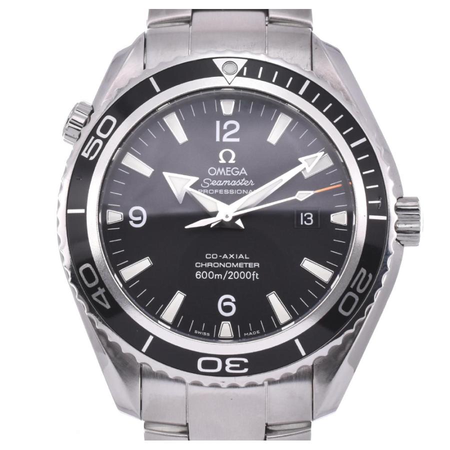 OMEGA オメガ 2200.50 シーマスター プラネットオーシャン 600 CO-AXIAL 自動巻き メンズ 良品 G#121860 ...