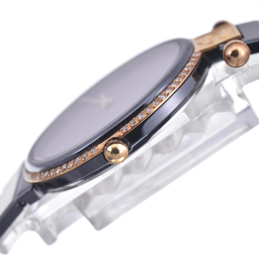 Van Cleef ＆ Arpels ヴァンクリーフ＆アーペル & 43106 ラ コレクション ダイヤモンドベゼル クォーツ レディース ...