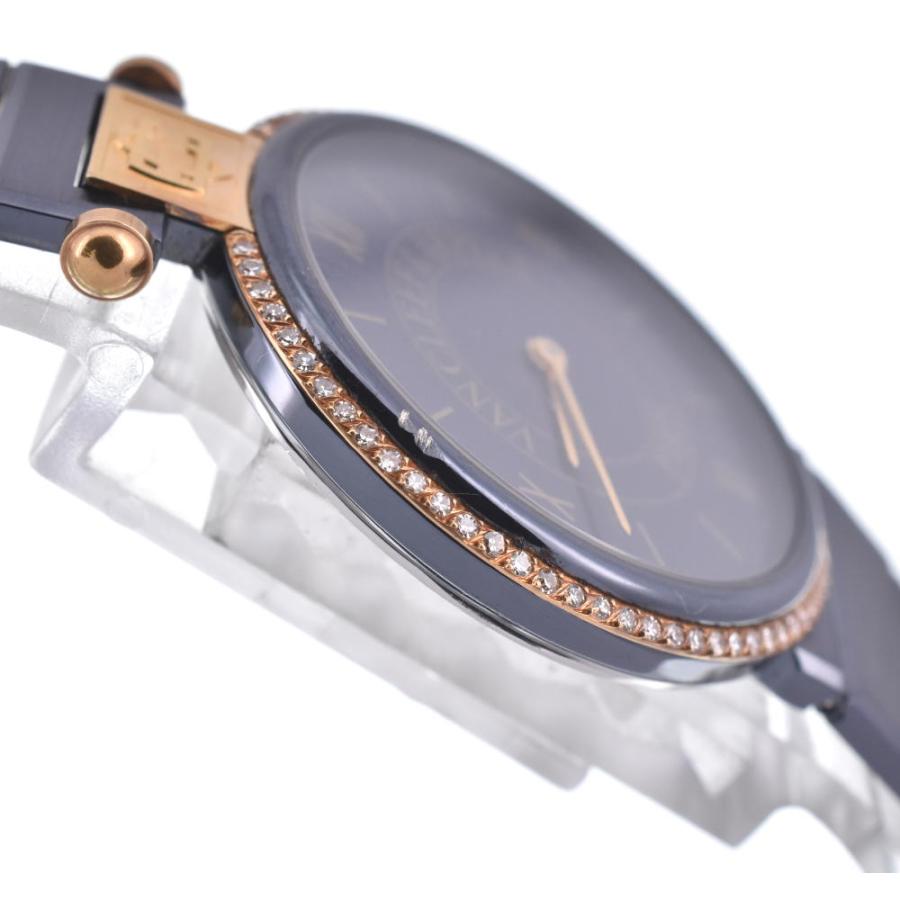 Van Cleef ＆ Arpels ヴァンクリーフ＆アーペル & 43106 ラ コレクション ダイヤモンドベゼル クォーツ レディース ...