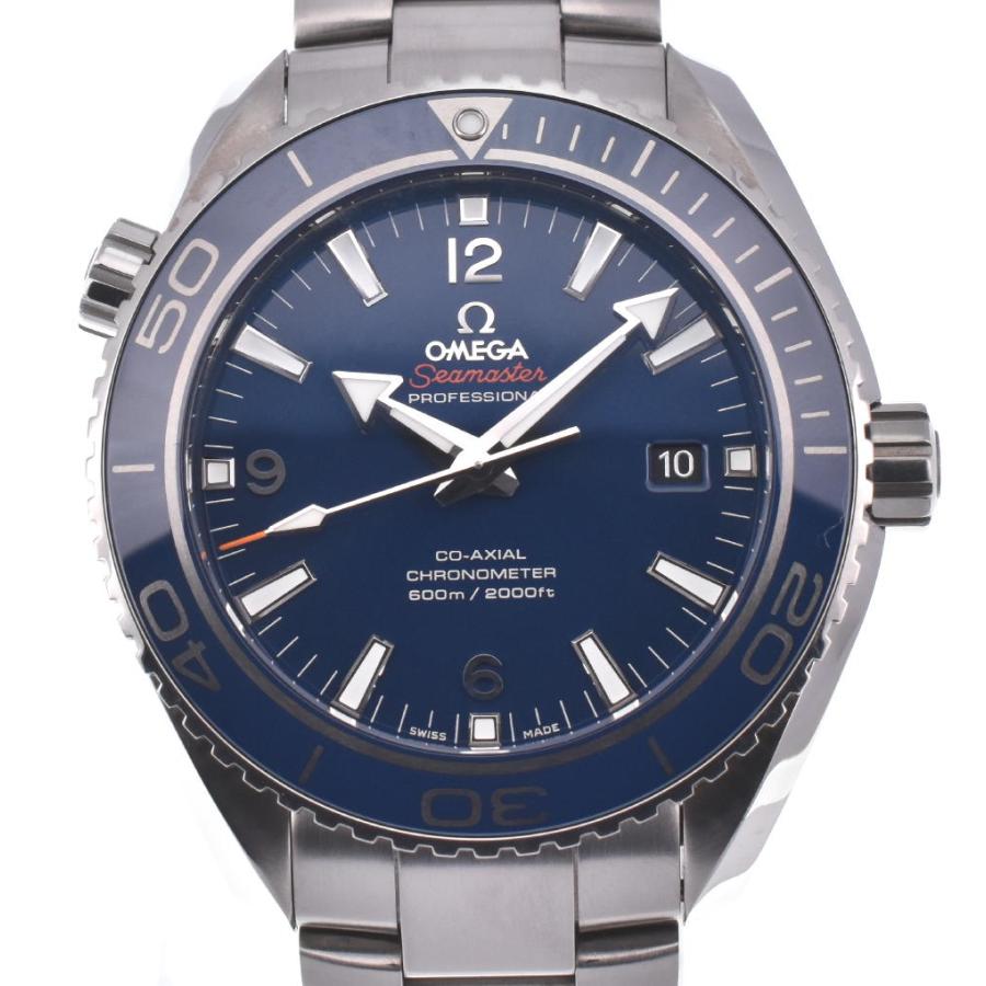 OMEGA（オメガ） OMEGA 232.90.46.21.03.001 シーマスター プラネットオーシャン 600M チタン 裏スケ 自動 ...