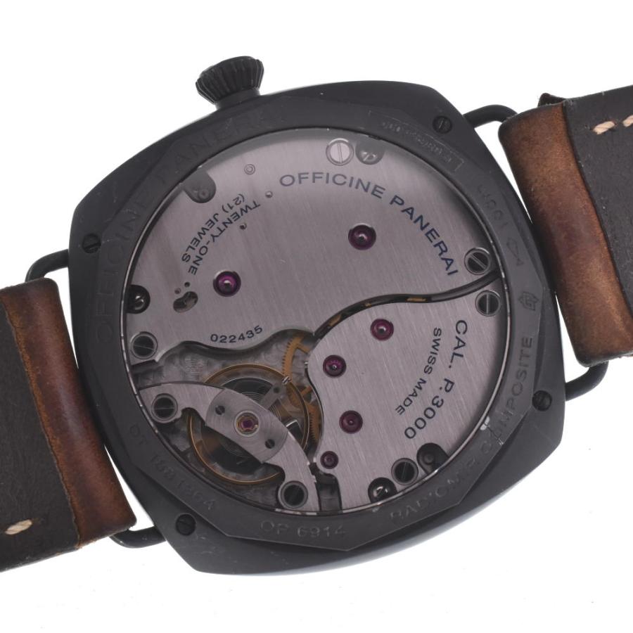 OFFICINE PANERAI パネライ PAM00504 ラジオミール コンポジット 3デイズ 手巻き メンズ 箱・保証書付き B# ...
